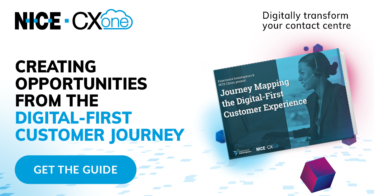 NICE CXone | Journey Mapping the Digital Experience