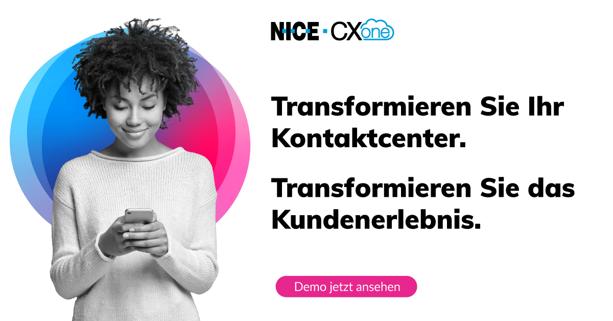 NICE CXone | Sehen Sie sich jetzt die 20-minütige Demo an